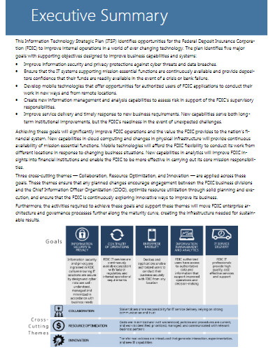 IT Strategy Plan - 10+ Examples, Format, Pdf | Examples