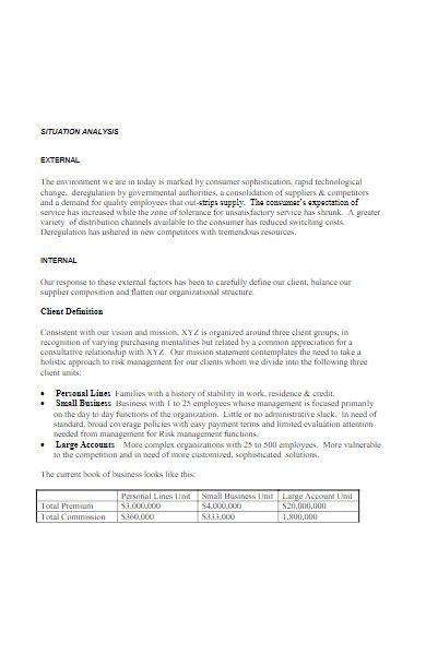 Insurance Business Plan - 10+ Examples, Format, Pdf | Examples