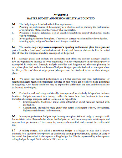 Manufacturing Budget - 10+ Examples, Format, Pdf | Examples