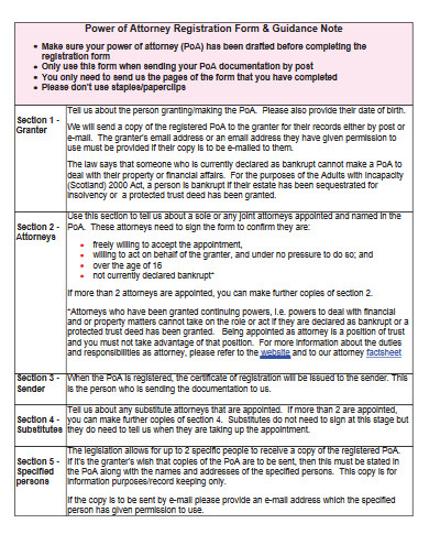 Printable Power of Attorney Form - 10+ Examples, Format, Sample | Examples