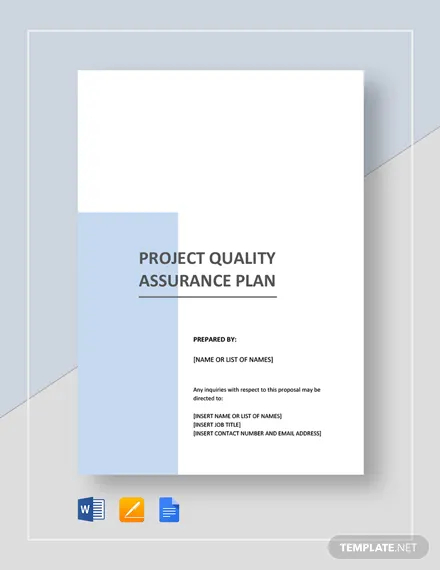 Software Quality Assurance Plan - 11+ Examples, Format, Pdf | Examples