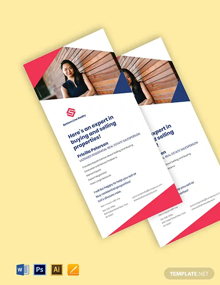 Real Estate Rack Card - 15+ Examples, Format, Pdf | Examples