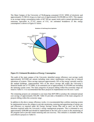 Energy Audit Report - 10+ Examples, Format, Pdf | Examples