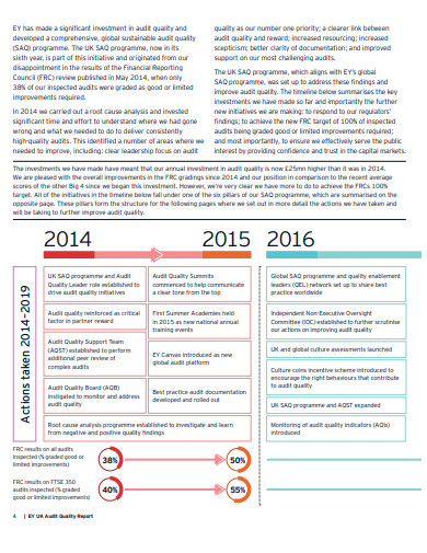 Quality Audit Report - 10+ Examples, Format, Pdf | Examples
