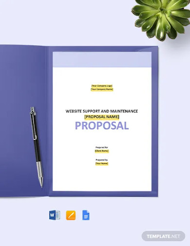 Maintenance Proposal - 23+ Examples, Format, Pdf | Examples