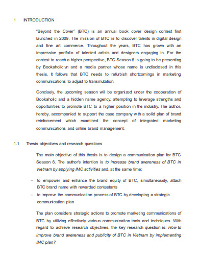 Integrated Marketing Communication Plan - 10+ Examples, Format, Pdf ...