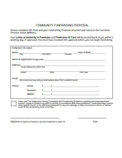 Fundraising Event Proposal - 10+ Examples, Format, How to Write, Pdf