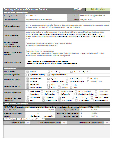 Customer Service Proposal - 10+ Examples, Format, Pdf | Examples