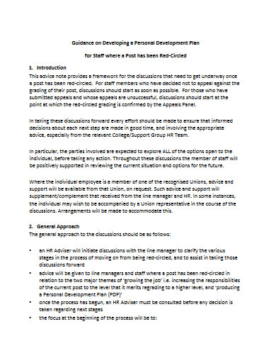 Employee Development Plan - 10+ Examples, Format, Pdf | Examples