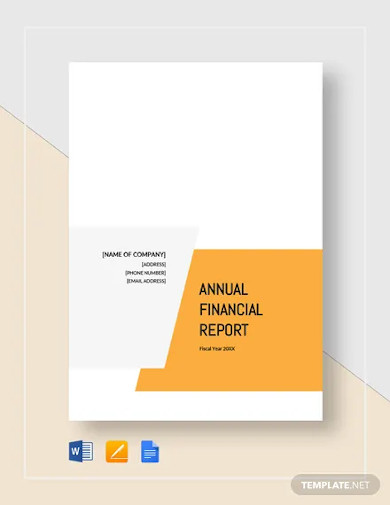 Financial Report - 33+ Examples, PDF, MS Word, Pages, Google Docs ...