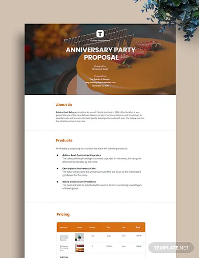 Small Business Proposal - 10+ Examples, Format, Pdf | Examples