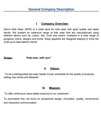 Boutique Business Plan - 10+ Examples, Format, Pdf | Examples
