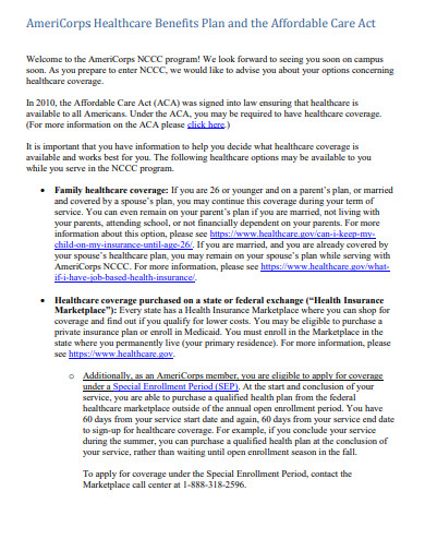 Healthcare Plan - 10+ Examples, Format, Pdf | Examples