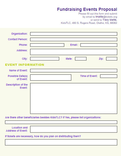 Fundraising Event Proposal - 10+ Examples, Format, How to Write, Pdf