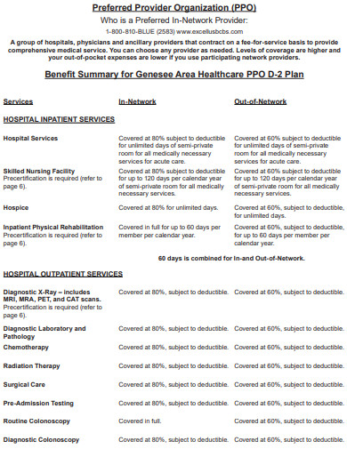 Healthcare Plan - 10+ Examples, Format, Pdf | Examples