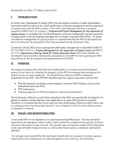 10 Project Execution Plan Examples Construction Engineering 