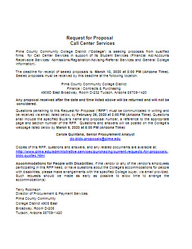 Customer Service Proposal - 10+ Examples, Format, Pdf | Examples