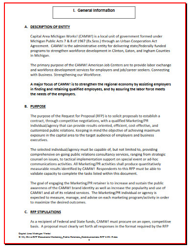 Public Relations Proposal - 10+ Examples, Format, Pdf | Examples