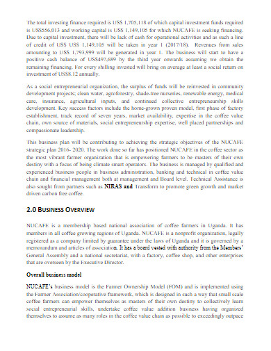 Cafe Business Plan - 10+ Examples, Format, Pdf | Examples