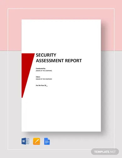 Security Report - 15+ Examples, Format, Pdf | Examples