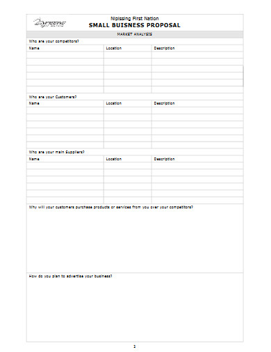 Small Business Proposal - 10+ Examples, Format, Pdf | Examples