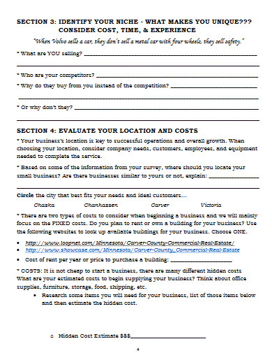 Small Business Proposal - 10+ Examples, Format, Pdf | Examples