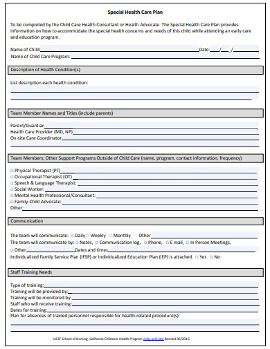 Healthcare Plan - 10+ Examples, Format, Pdf | Examples