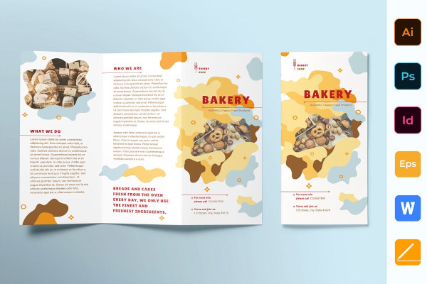 Bakery Brochure - 8+ Examples, Format, Pdf | Examples