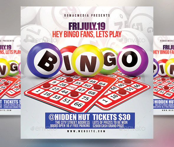 Bingo Flyer 10 Examples Format Pdf Examples