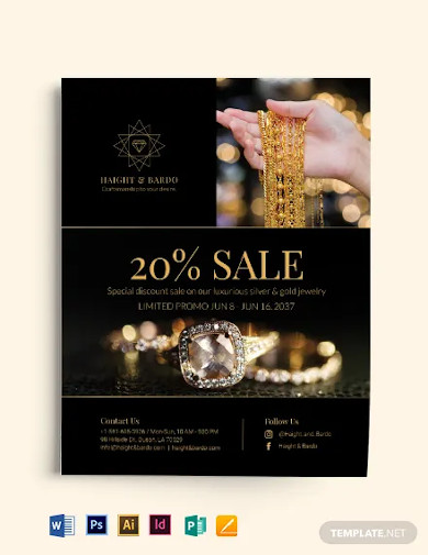 Jewellery Flyer - 10+ Examples, Format, Pdf | Examples