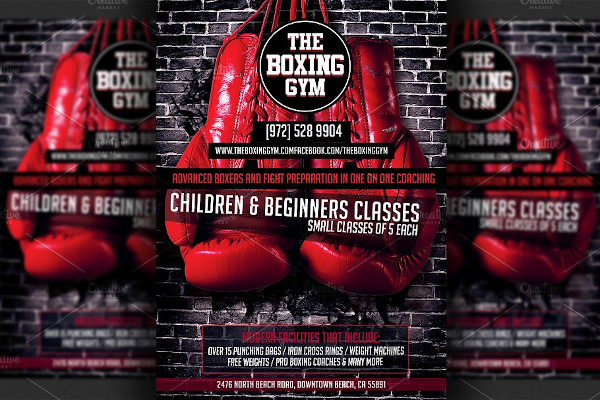 Boxing Flyer - 10+ Examples, Format, Pdf | Examples