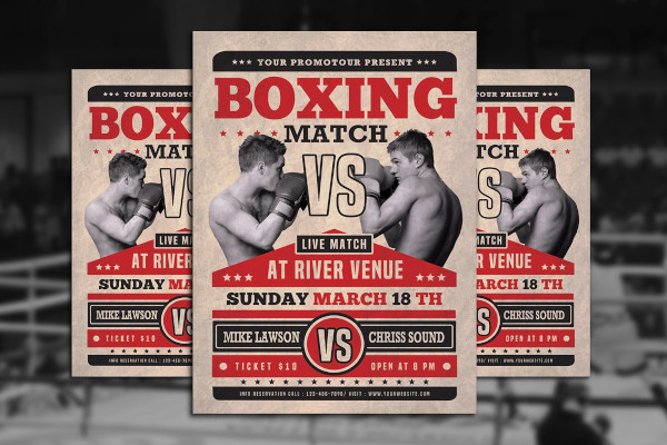 Boxing Flyer - 10+ Examples, Format, Pdf | Examples