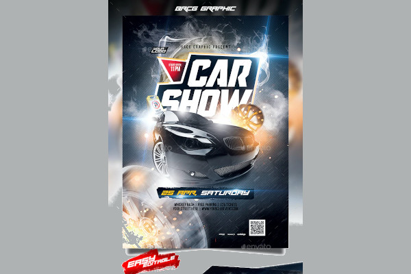 Car Show Flyer Examples - 10+ [ Classic, Event, Fundraiser ] | Examples