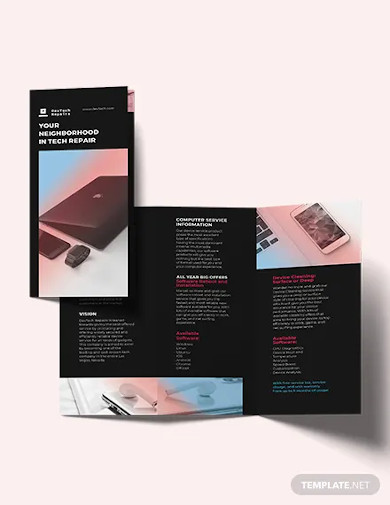 Computer Brochure - 10+ Examples, Word, Photoshop, Design, Apple Pages ...