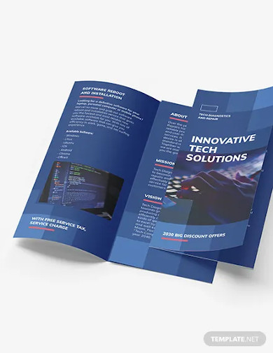 Computer Brochure - 10+ Examples, Word, Photoshop, Design, Apple Pages ...