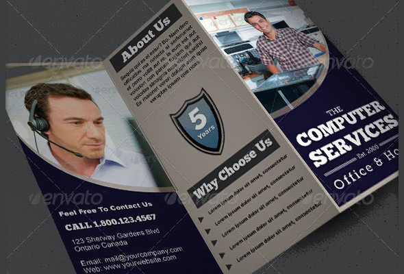 Computer Brochure - 10+ Examples, Format, Pdf | Examples