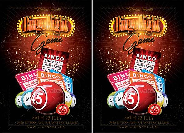 Bingo Flyer - 10+ Examples, Format, Pdf | Examples