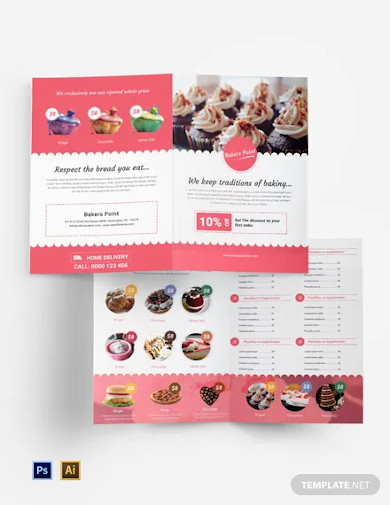 Bakery Brochure - 8+ Examples, Format, Pdf | Examples