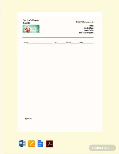 Doctor's Prescription - 10+ Examples, Format, Pdf | Examples
