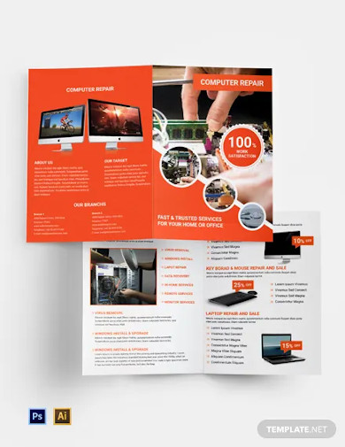 Computer Brochure - 10+ Examples, Format, Pdf | Examples