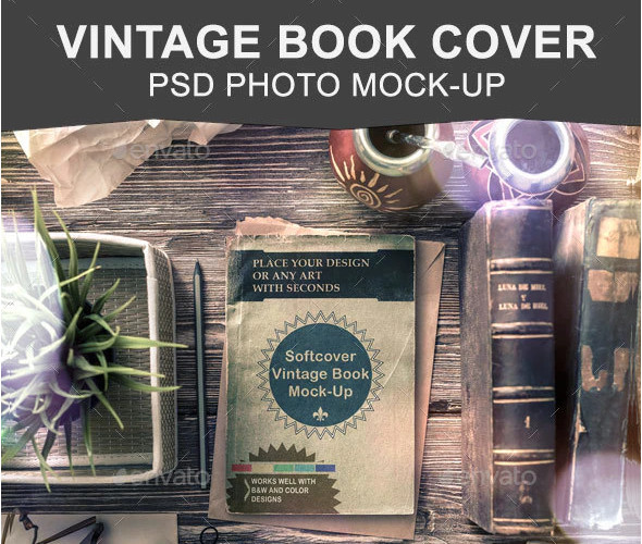 Vintage Book Cover - 10+ Examples, Word, PSD, Design, Apple Pages ...