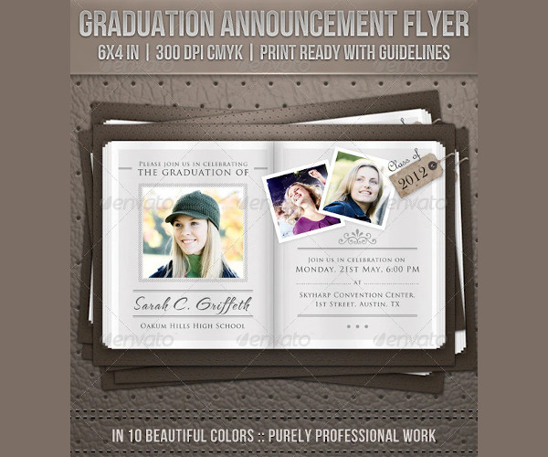 Graduation Flyer - 10+ Examples, Format, Pdf | Examples