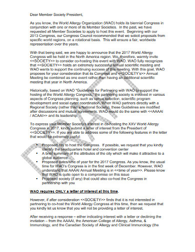 Letters of Interest - 10+ Examples, Format, Sample | Examples