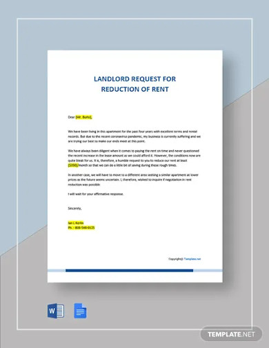 Landlord Letter - 35+ Examples, Format, Sample | Examples