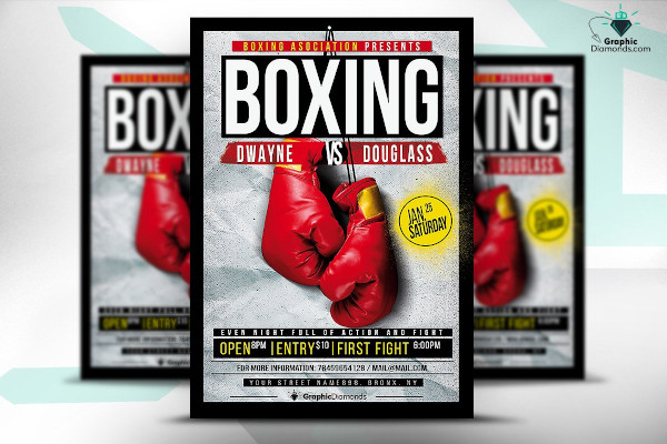 Boxing Flyer - 10+ Examples, Format, Pdf | Examples