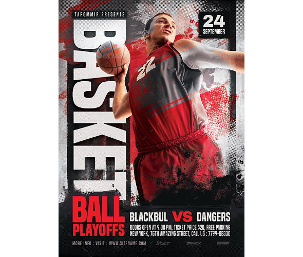 Basketball Flyer - 10+ Examples, Format, Pdf | Examples