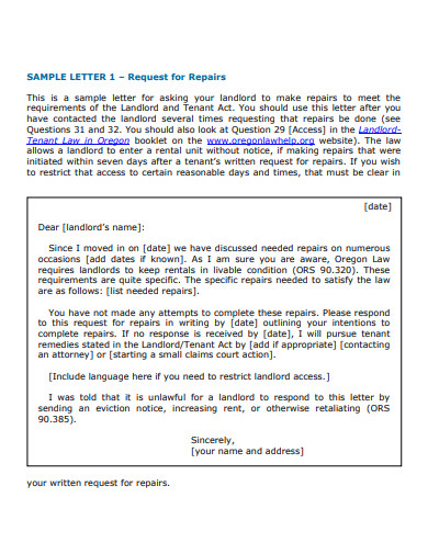 Landlord Letter - 35+ Examples, Format, Sample | Examples
