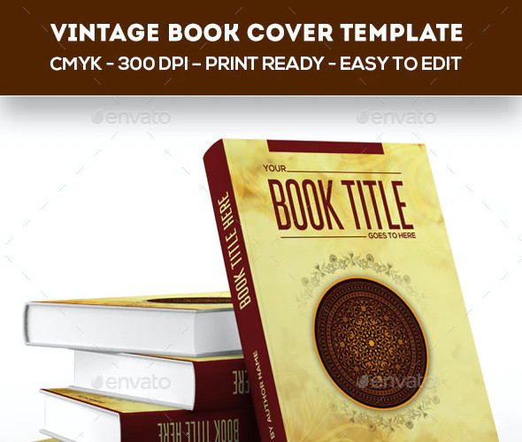 Vintage Book Cover - 10+ Examples, Word, PSD, Design, Apple Pages ...