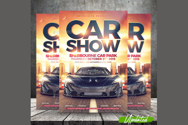 Car Show Flyer Examples - 10+ [ Classic, Event, Fundraiser ] | Examples