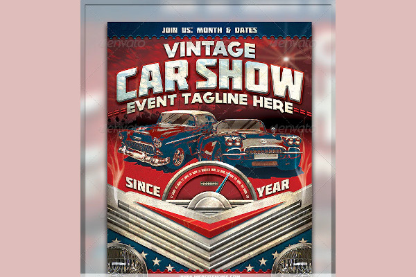Car Show Flyer Examples - 10+ [ Classic, Event, Fundraiser ] | Examples